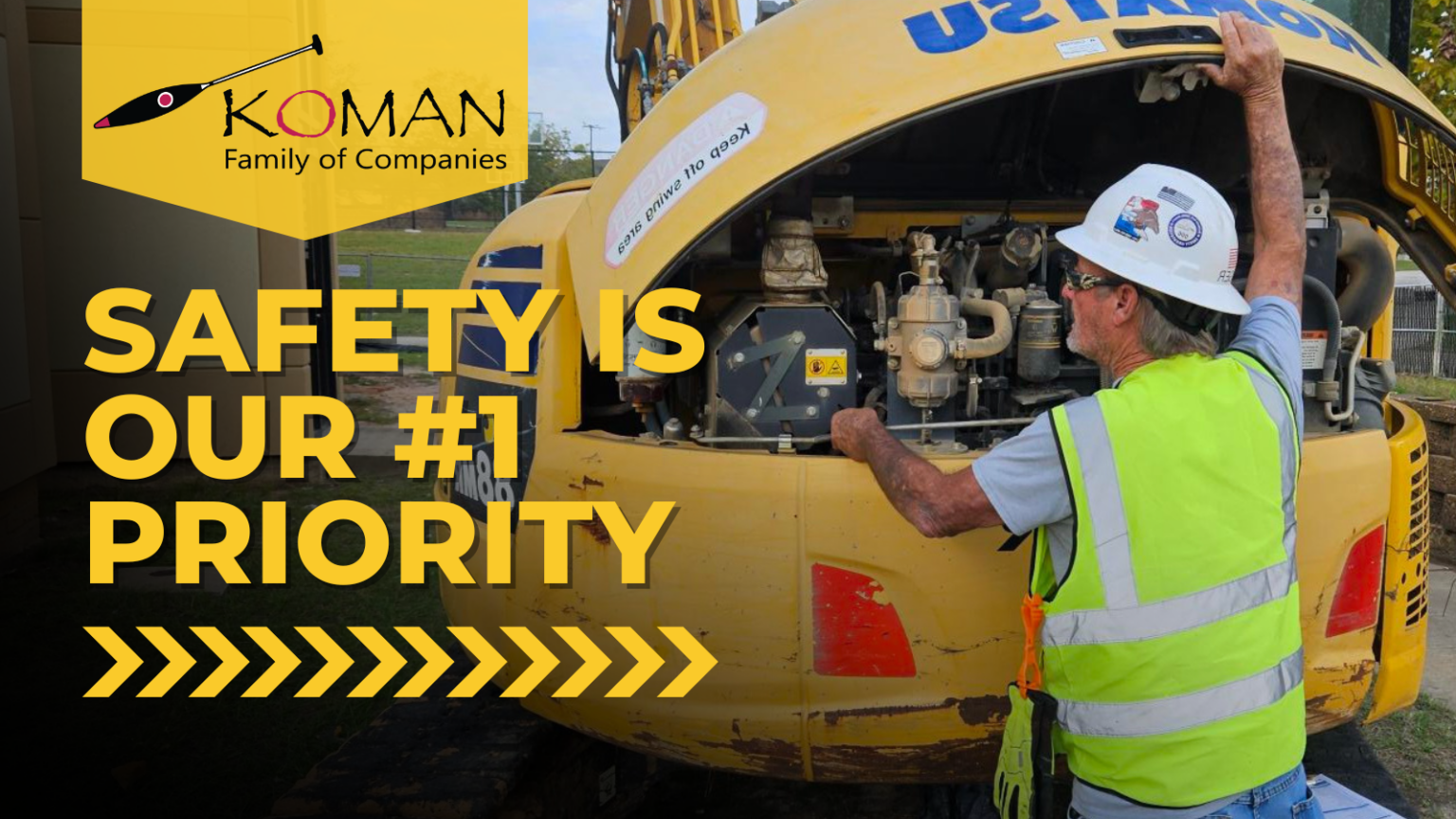 KOMAN Construction improves EMR safety rating - KOMAN Construction